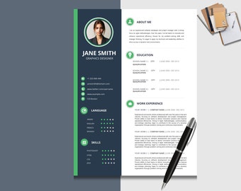 ATS Friendly Resume Template Word, Pages, Google Docs, ATS Resume, ATS ...