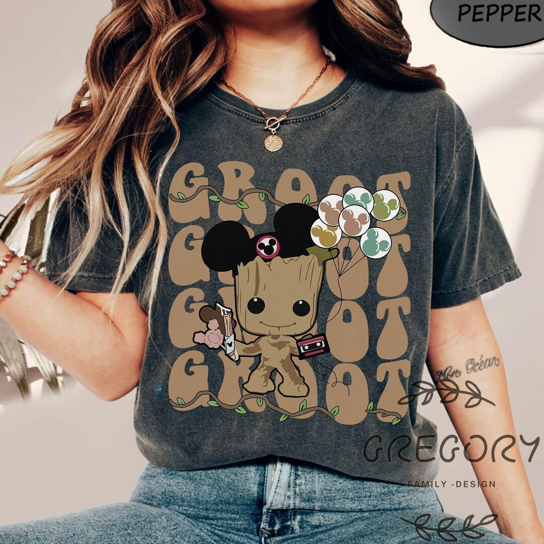 Disney Baby Groot Est 2014 Comfort Colors Shirts, Cute Groot Disney ...