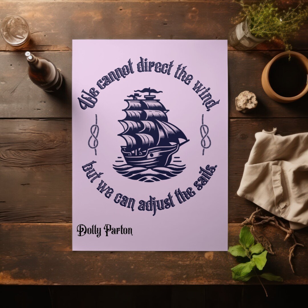 Motivational Poster: Dolly Parton - Etsy