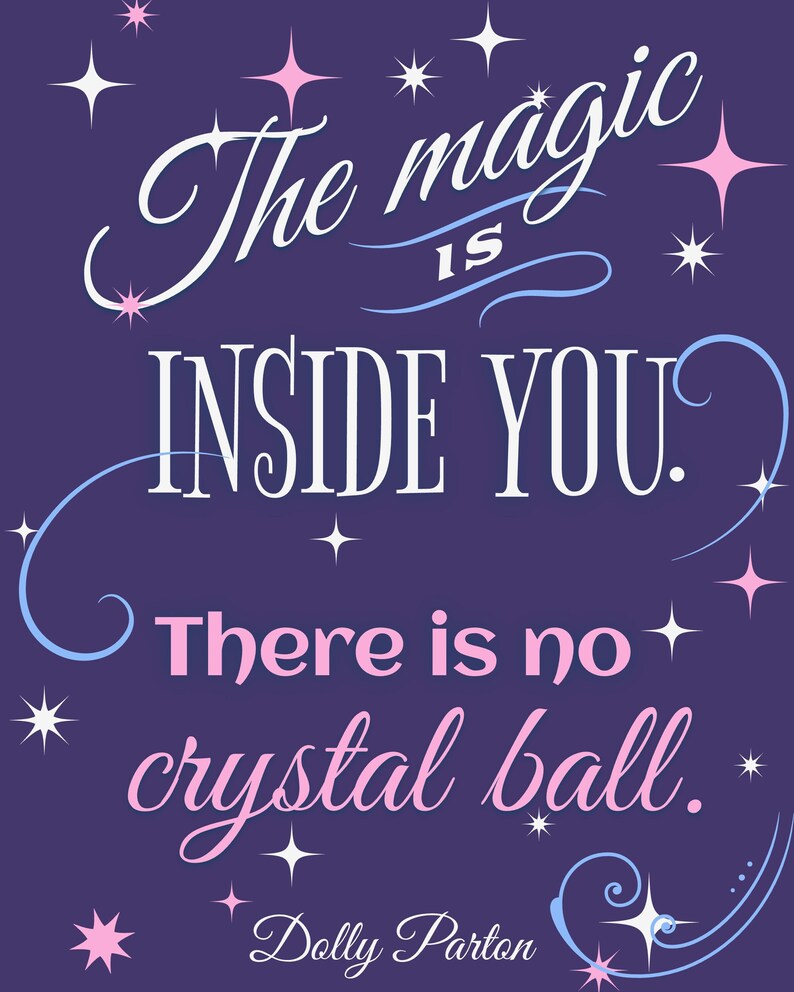 Motivational Poster: Dolly Parton - Etsy