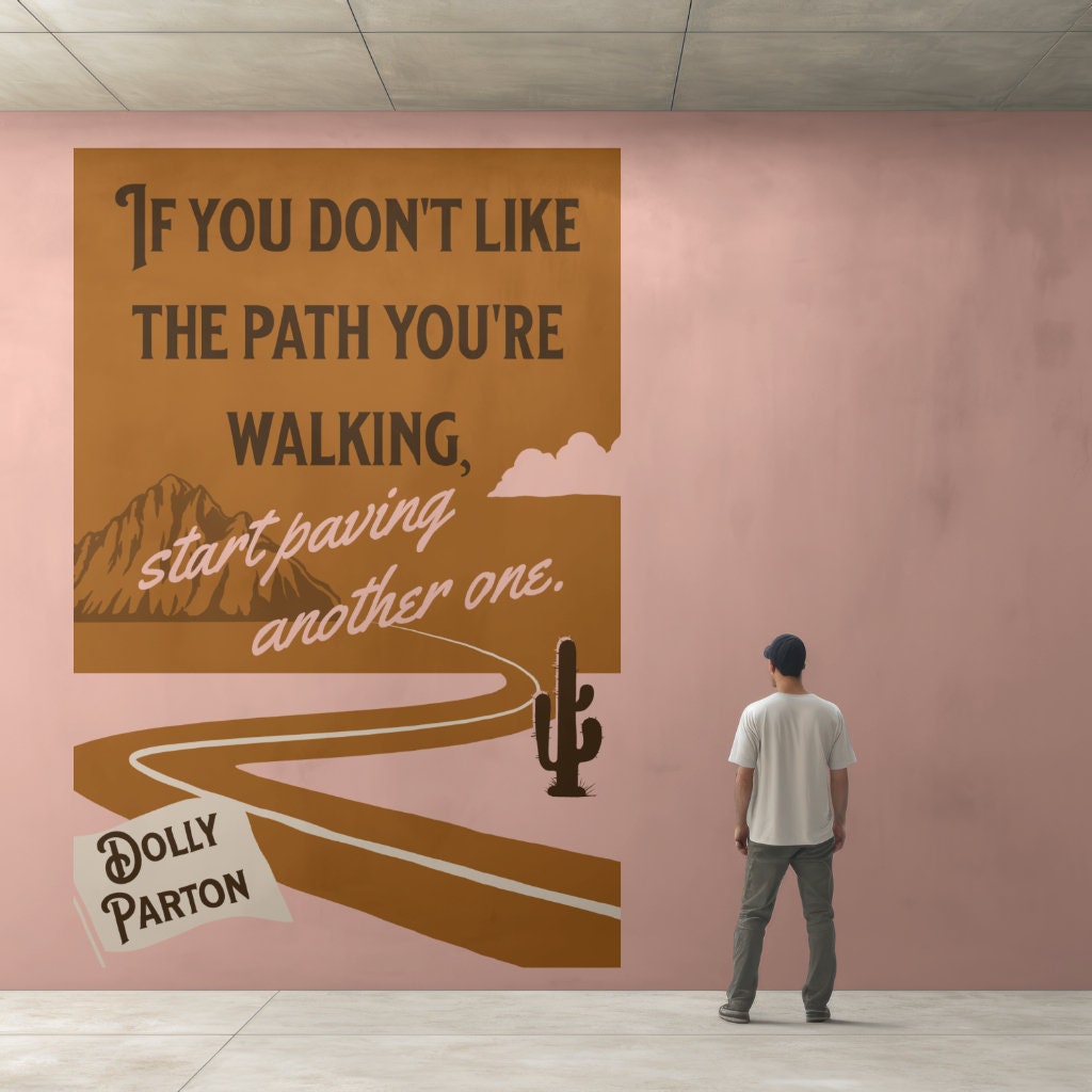 Motivational Poster: Dolly Parton - Etsy