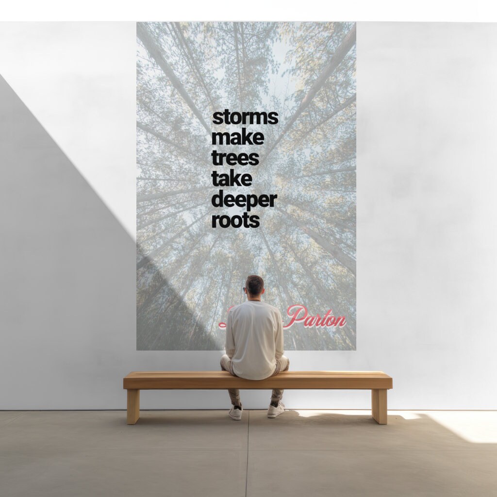 Motivational Poster: Dolly Parton - Etsy