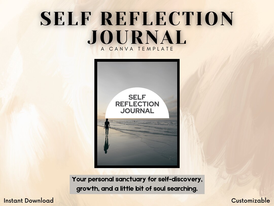 Self Reflection Guided Journal | Printable Journal Prompts | Life Coach ...