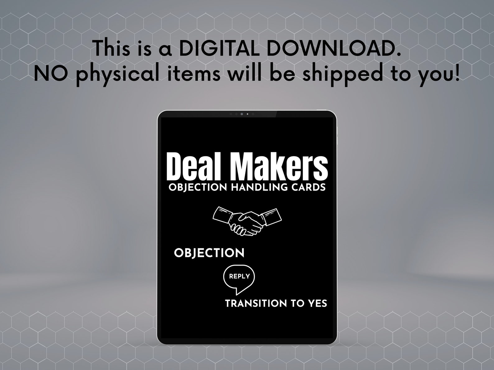 Deal Makers Sales Cards Template for Canva Editable Business - Etsy