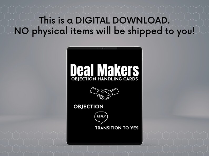 Deal Makers Sales Cards Template for Canva Editable Business - Etsy