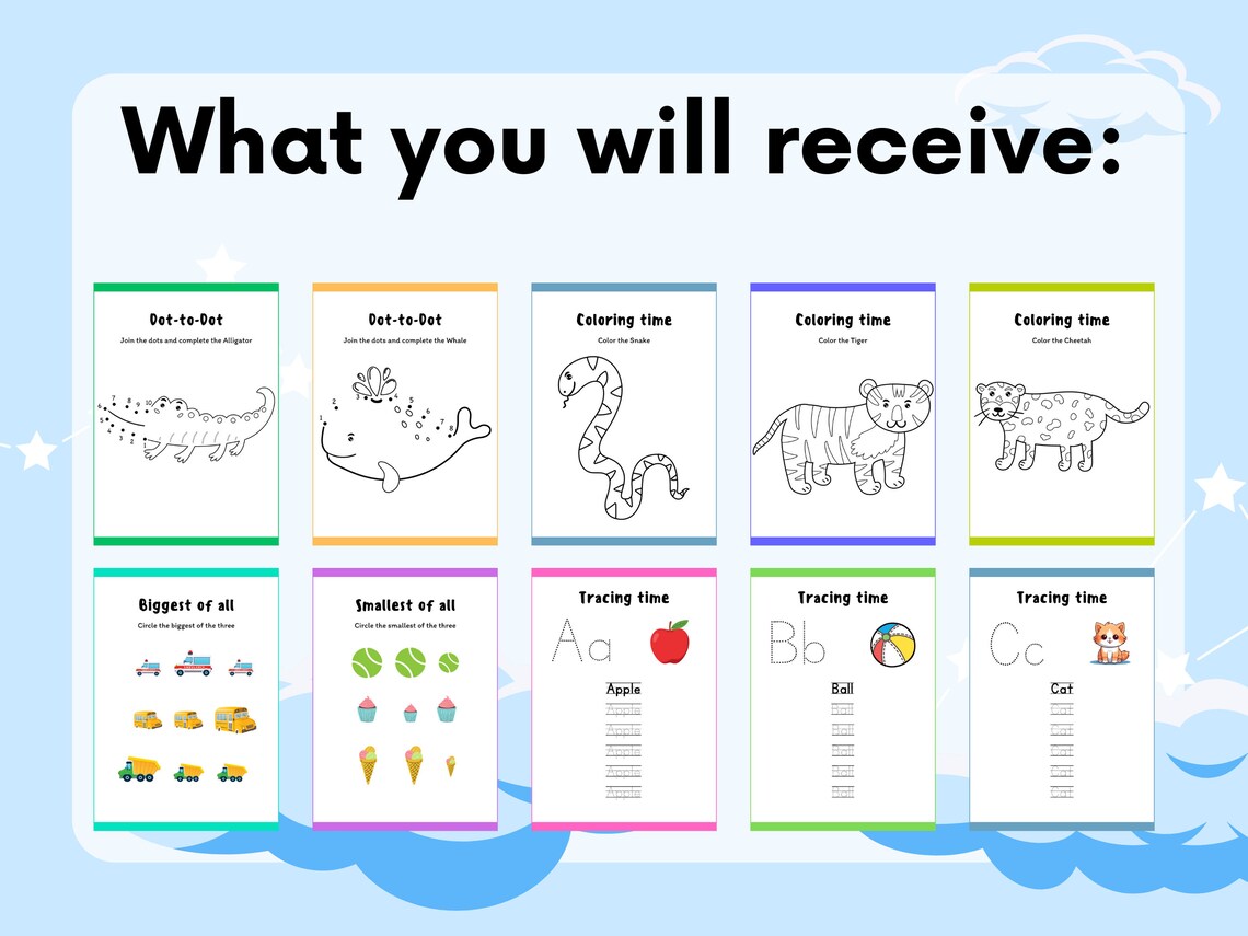 Children's Activity Book Canva Template Printable Editable Instant ...