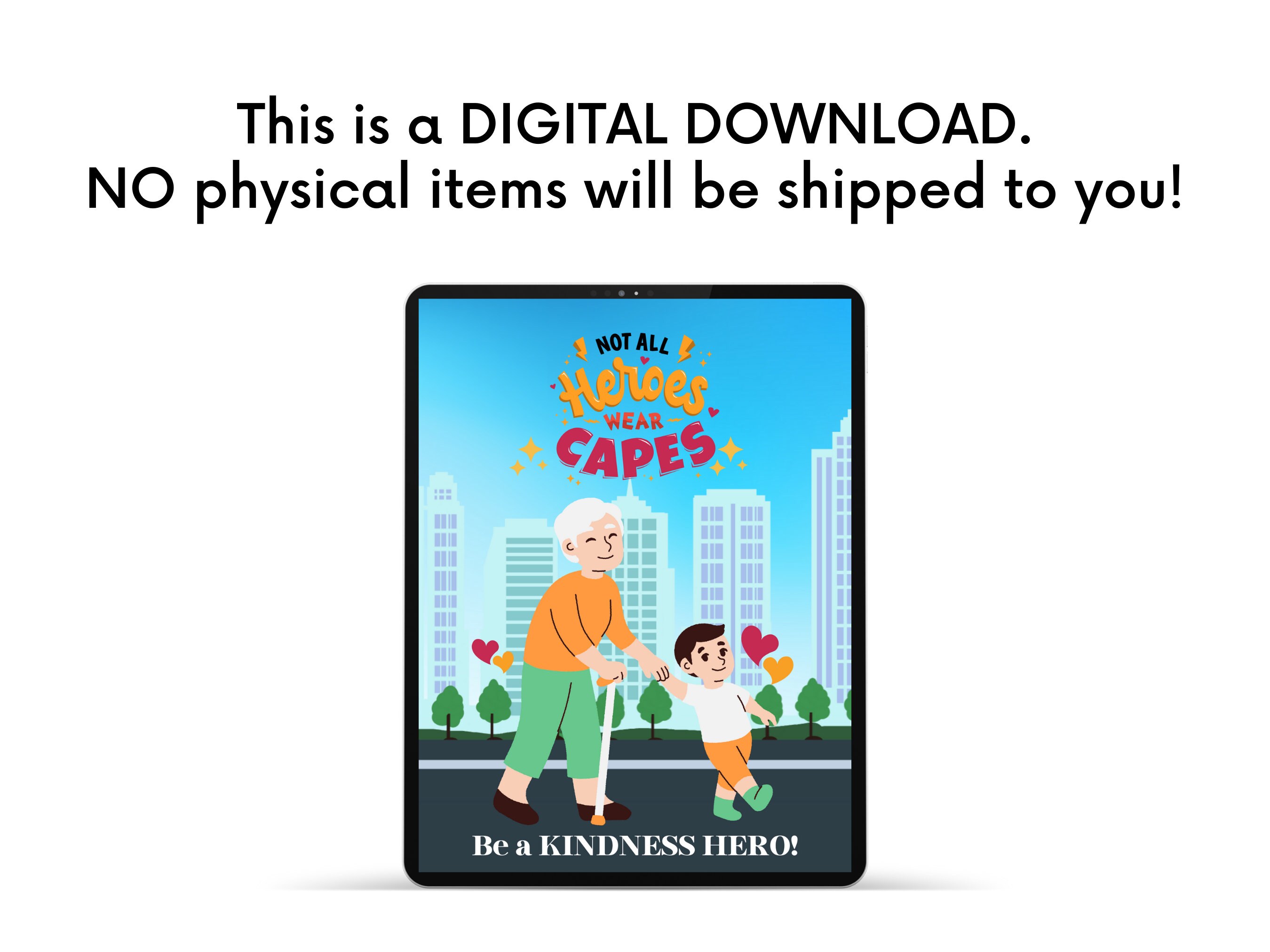 Kindness Poster Quotes for Kids Template Edit in Canva Classroom or ...