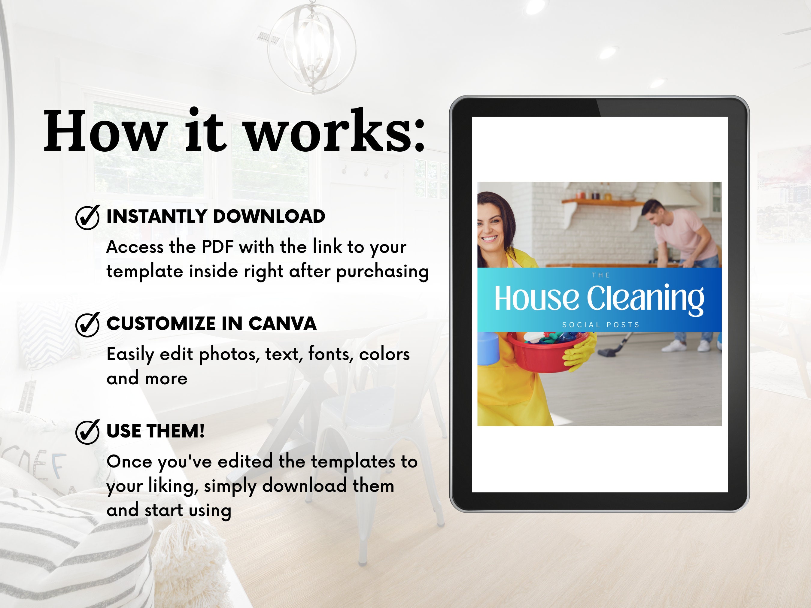 House Cleaning Instagram Posts | Cleaning Business Stories Cleaner ...