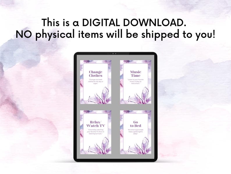 Daily Routine Cards | Printable Daily Tasks | Print and Cut | Done for ...