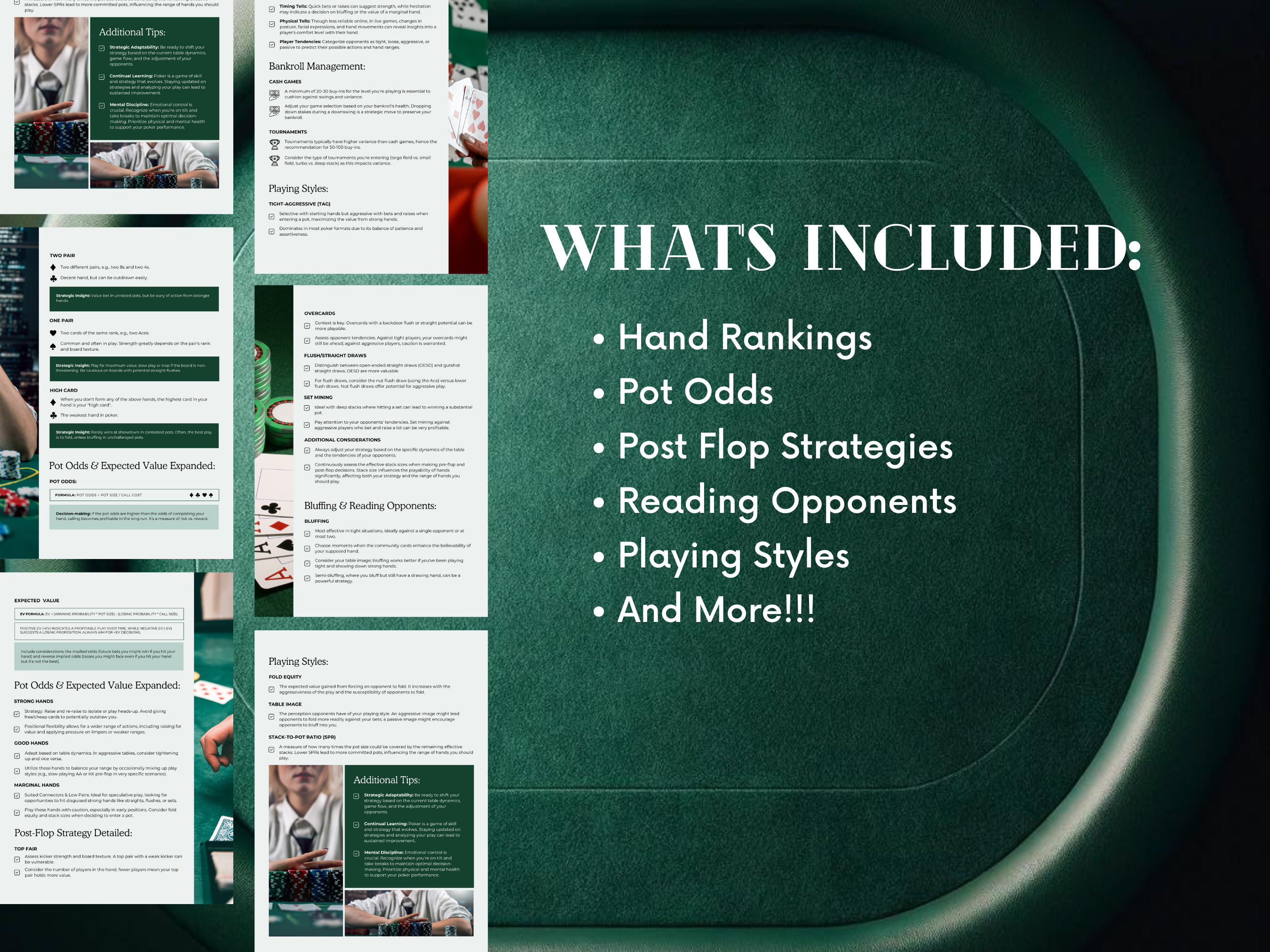 Poker Cheat Sheet | Poker Strategy & Reference Guide | Texas Hold Em ...