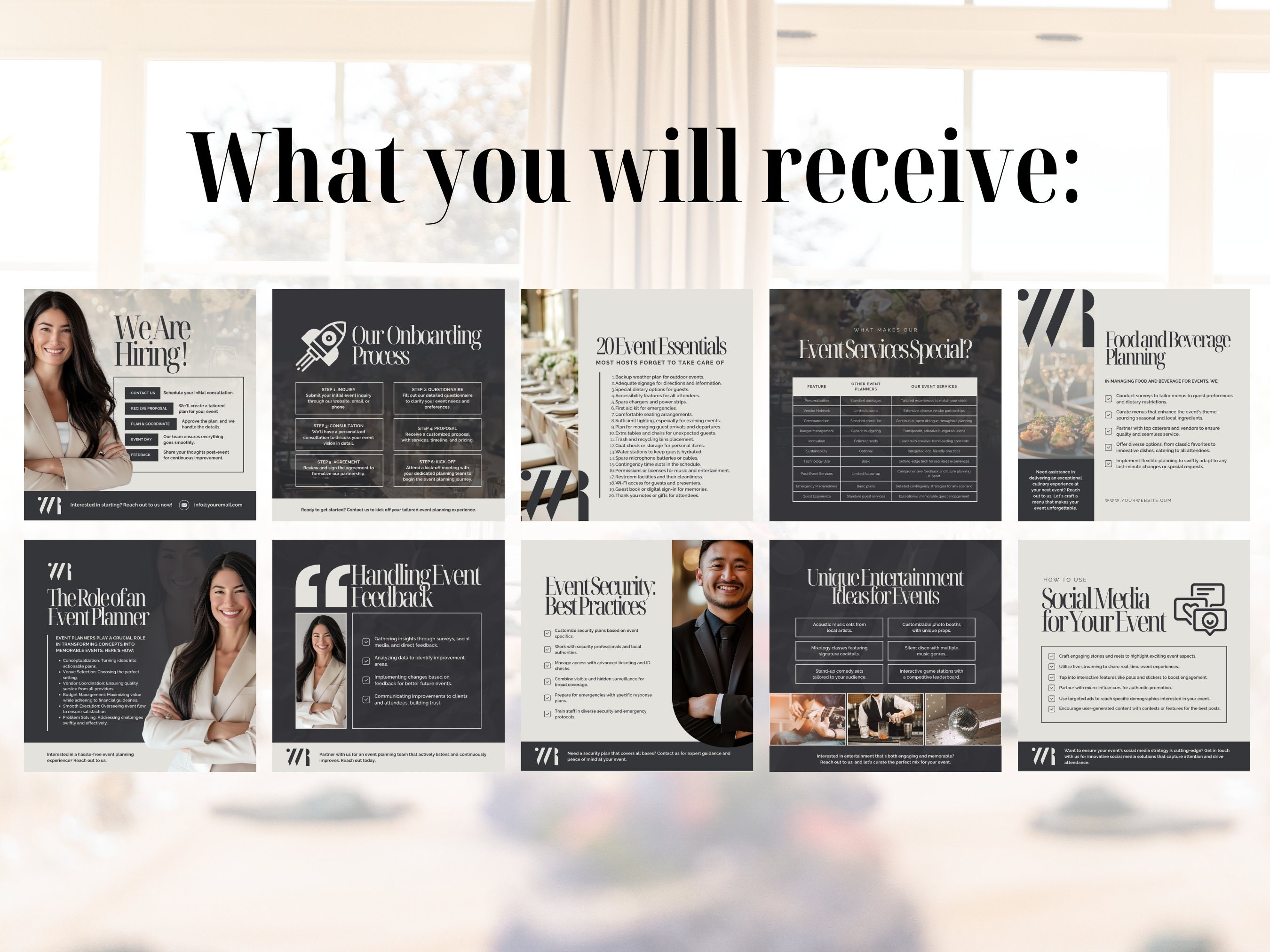 Event Planner Instagram Posts | Party Planning IG Stories | Shower ...