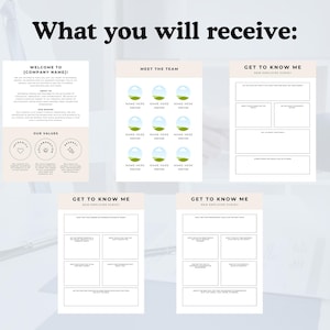 Get to Know Me New Employee | Editable Team Survey | Team Building ...