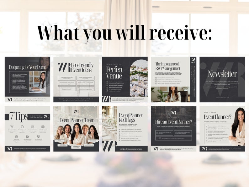 Event Planner Instagram Posts | Party Planning IG Stories | Shower ...