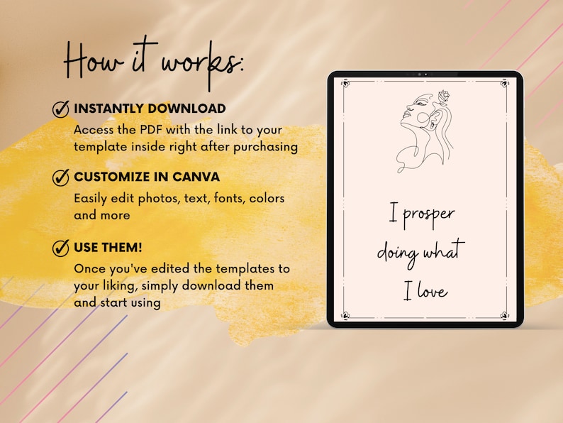 Affirmation Cards | Self Love | Printable | Encouragement | Template ...