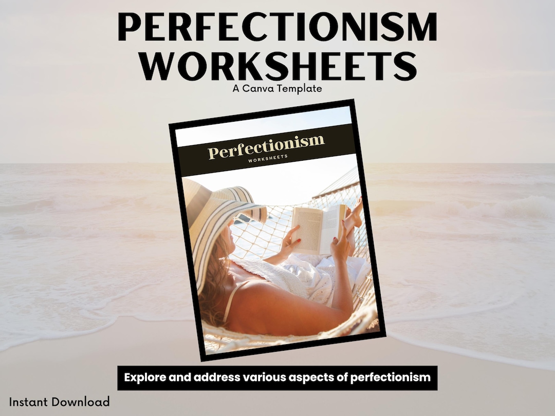 Understanding Perfectionism Worksheets | Perfection Management ...