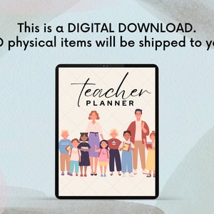Teacher Planner | Canva Template | Lesson Plan Templates | School ...