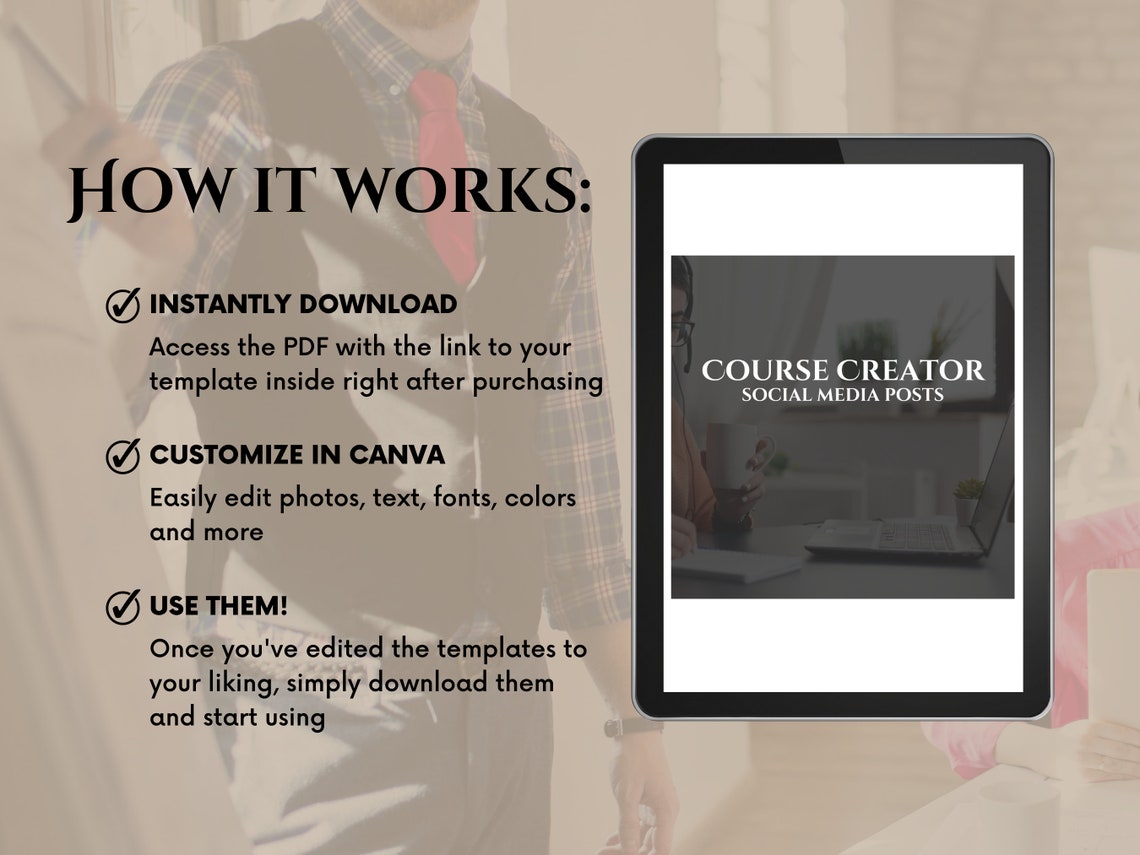 Course Creator Social Media Posts | Online Business Marketing Tools ...