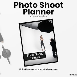 Photo Shoot Planner | Photographer Template | Photo Checklist | Brand ...