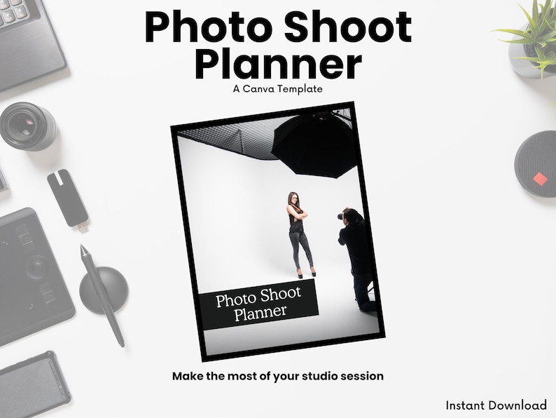 Photo Shoot Planner | Photographer Template | Photo Checklist | Brand ...