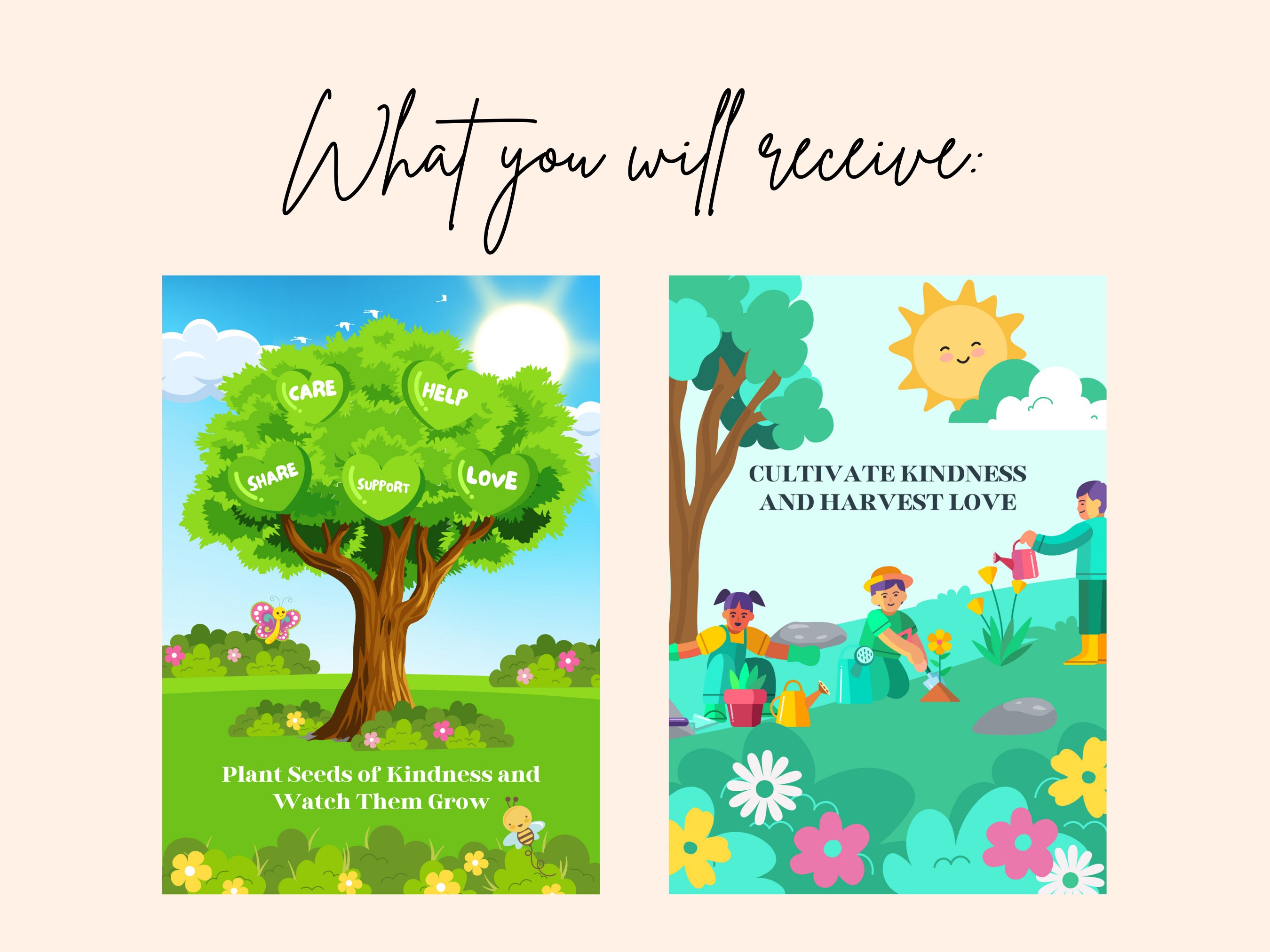 Kindness Poster Quotes for Kids Template Edit in Canva Classroom or ...