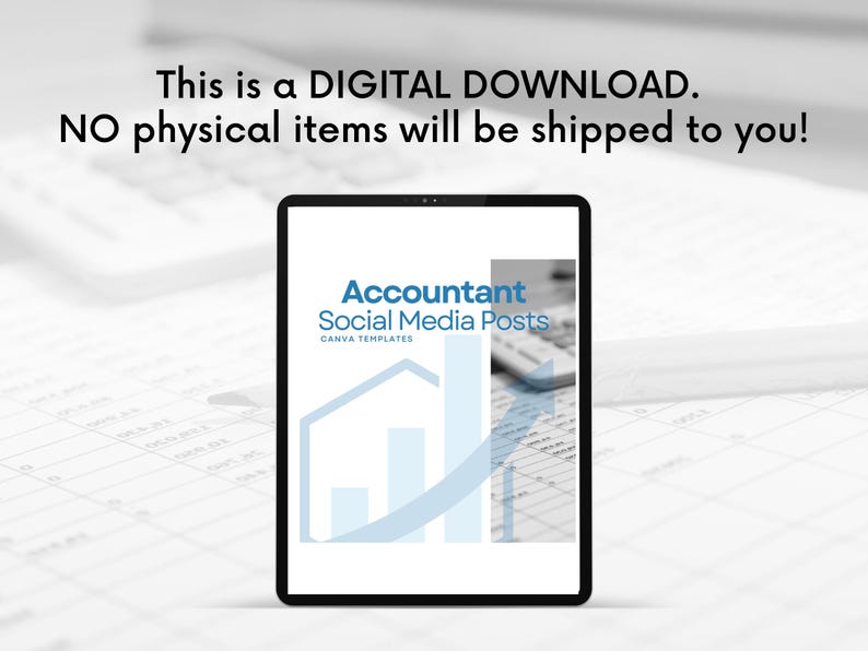 Accountant Instagram Posts Template Bookkeepers Social Media CPA Post ...