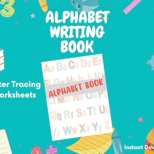 Alphabet Letter Tracing Worksheets | Preschool - Kindergarten ...