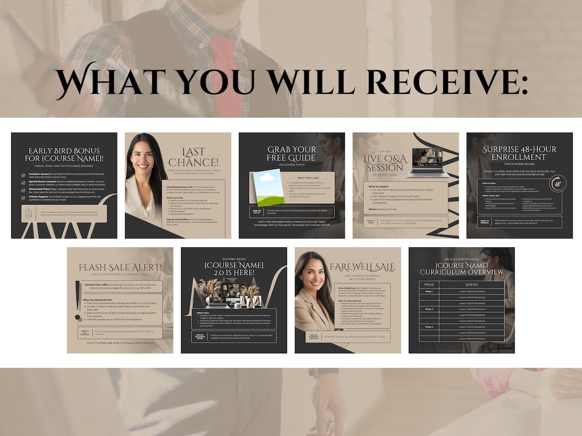Course Creator Social Media Posts | Online Business Marketing Tools ...