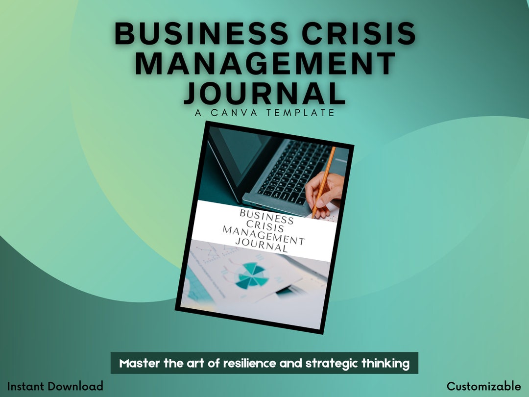 Business Crisis Management Journal | Printable Journal Prompts ...