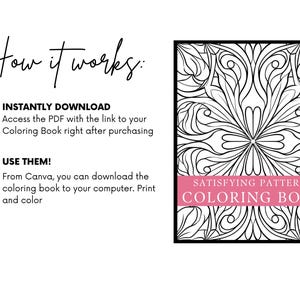 Satisfying Patterns Coloring Book | Relaxing Patterns Coloring Pages ...