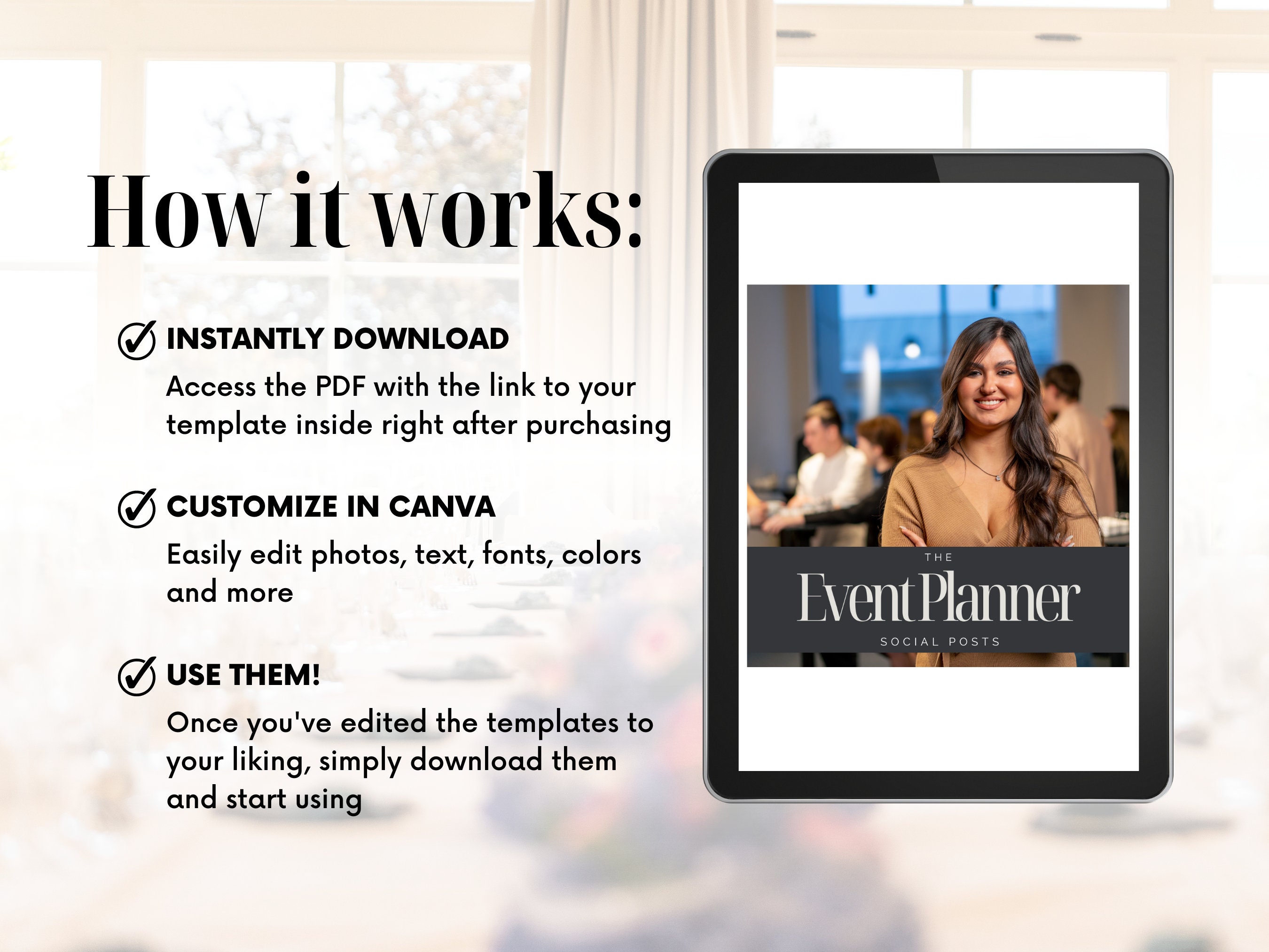 Event Planner Instagram Posts | Party Planning IG Stories | Shower ...