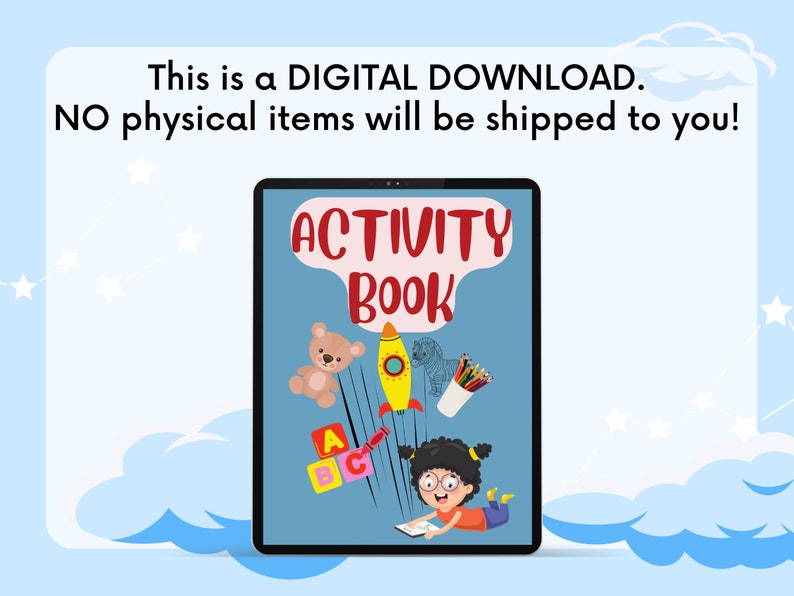 Children's Activity Book Canva Template Printable Editable Instant ...