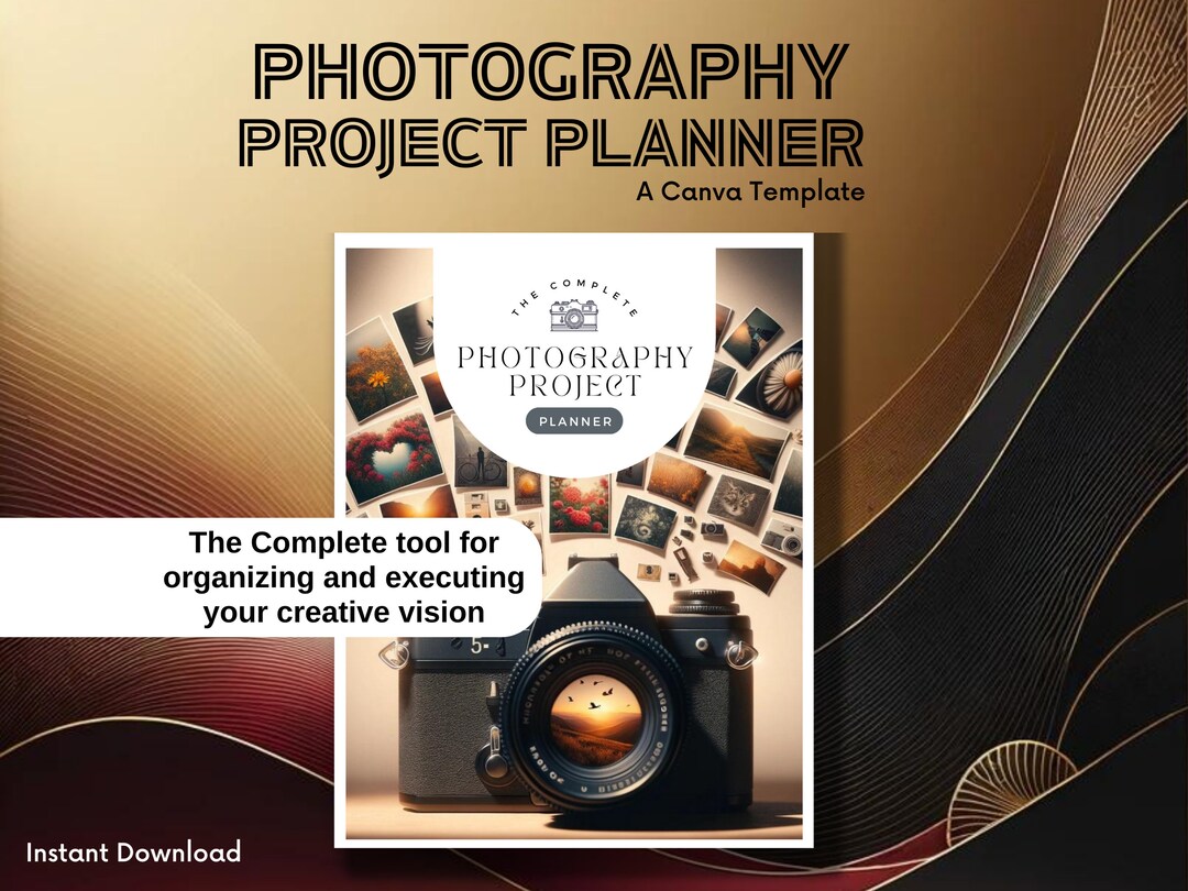 The Complete Photography Project Planner | Instant Download | Street ...