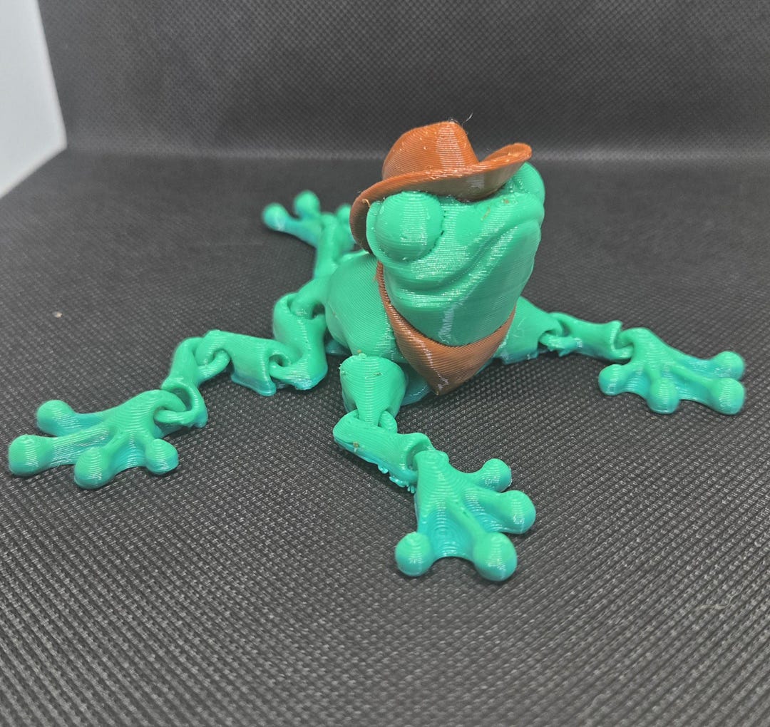 Cowboy Toad / Frog With Body Functionality - Etsy