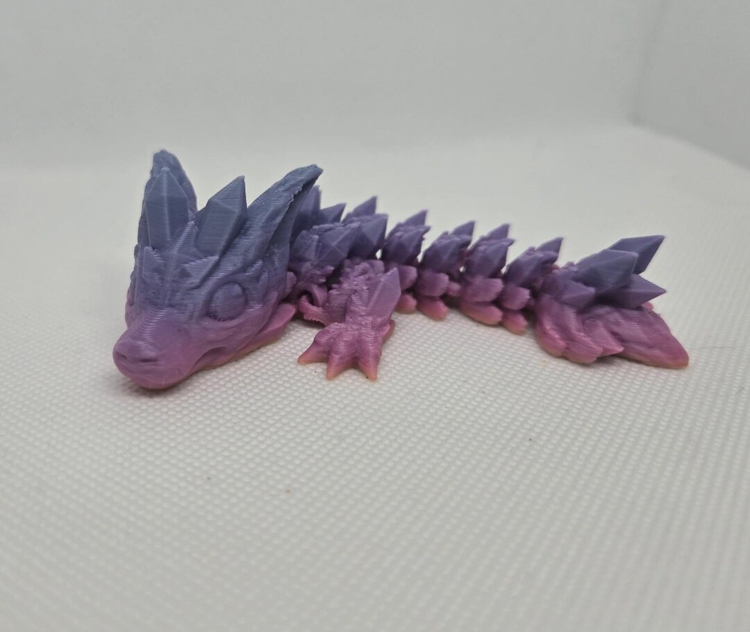 Crystal Baby Dragon Figure - Etsy