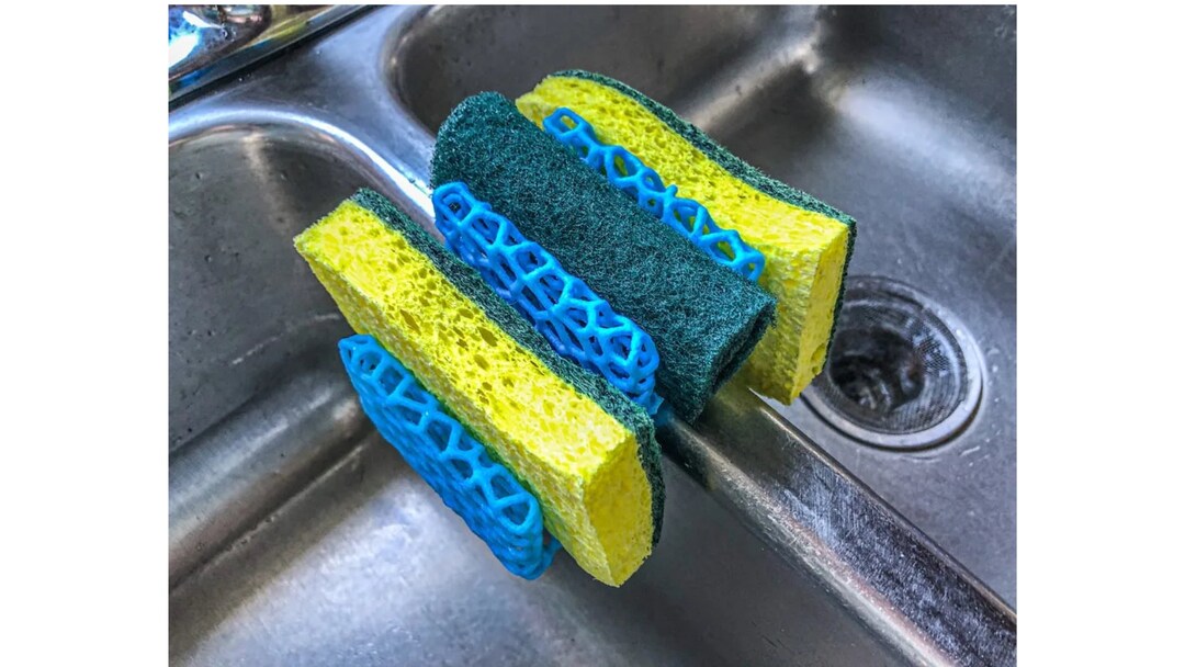 3-way Sponge Rack - Versatile Organizer for Kitchen Sponges - Etsy
