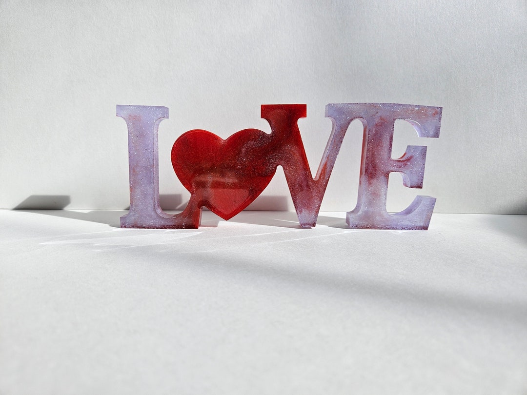 Love Sign, Home Decor, Freestanding Sign, Gifts, 3D Sign, Love Decor - Etsy
