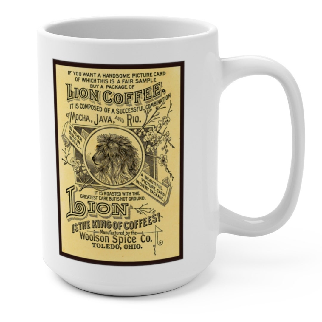 Vintage Advertising Mugs, Vintage Advertisement Mug, Coffee ...