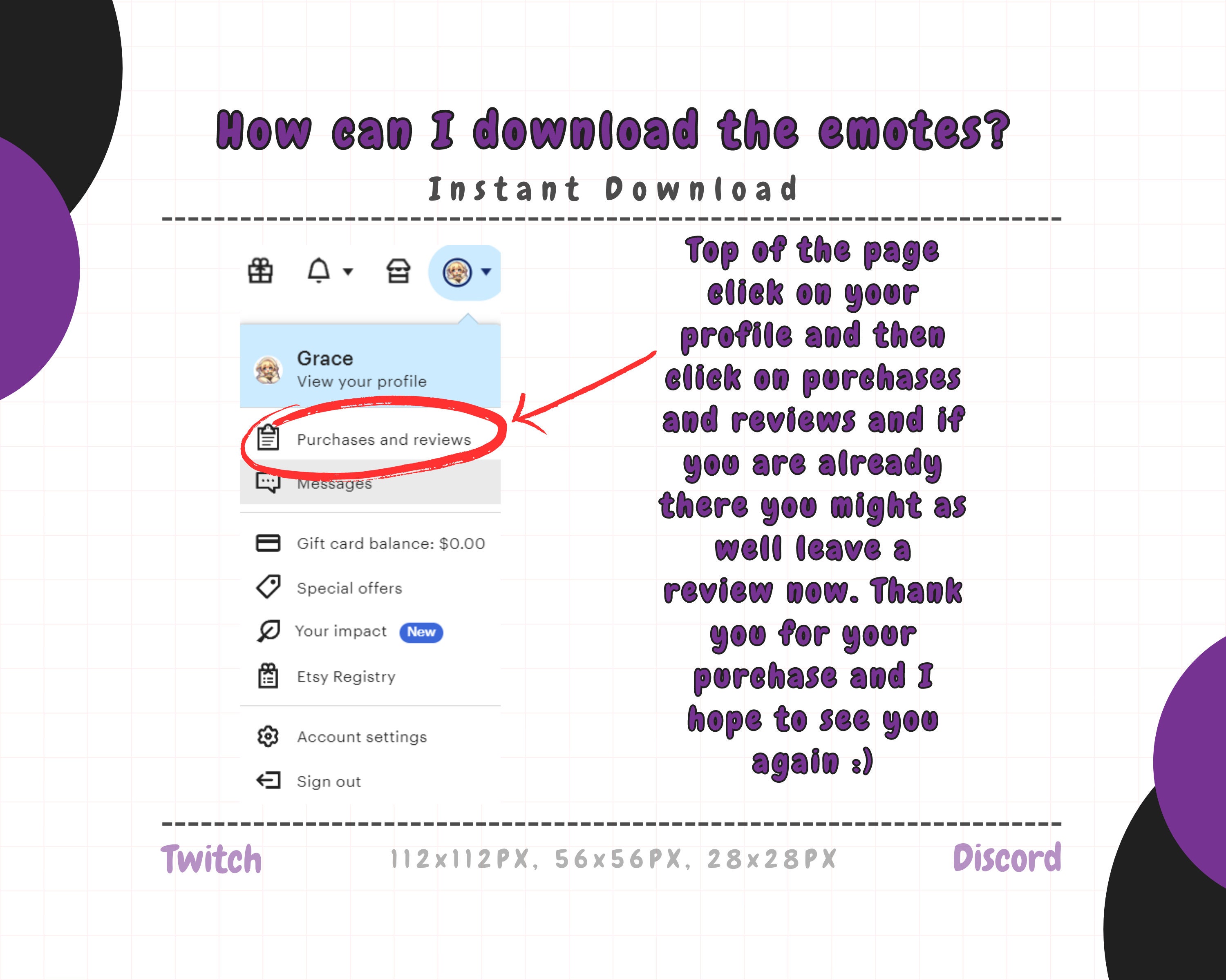 The Witcher Yennefer 15 EMOTE PACK for Twitch, Discord, Youtube, Stream ...