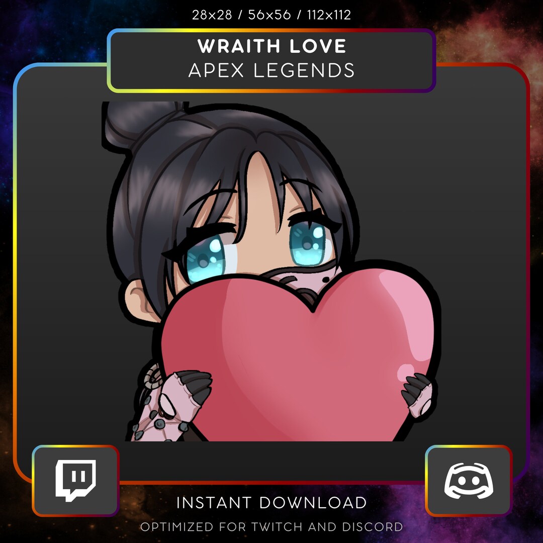Apex Legends Emote Wraith Void Specialist Love, Holding a Heart. Emote ...