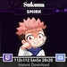 Jujutsu Kaisen Sukuna Smirk. Emote, Twitch, Discord, Stream, Printable ...