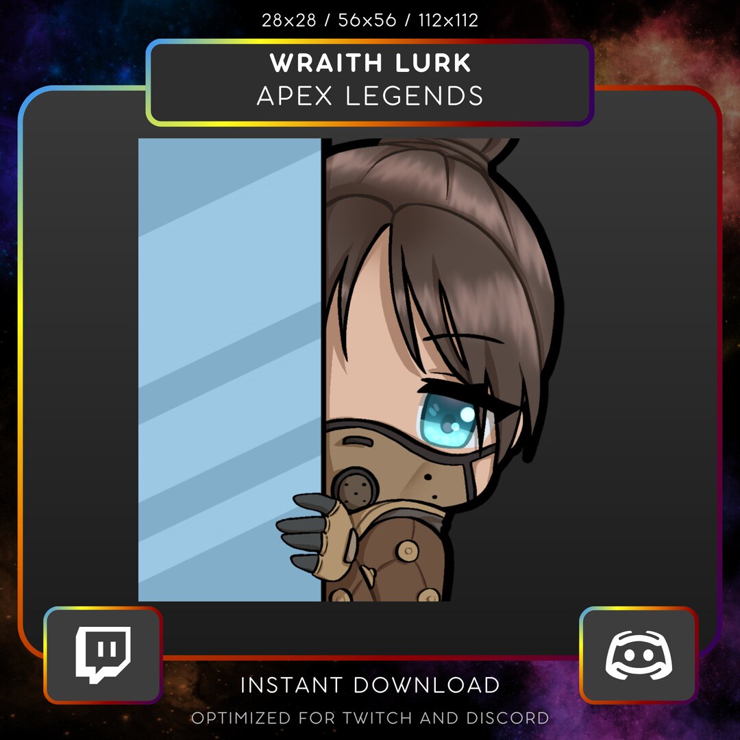 Apex Legends Emote Wraith Airship Assassin Lurk, Hiding. Twitch ...