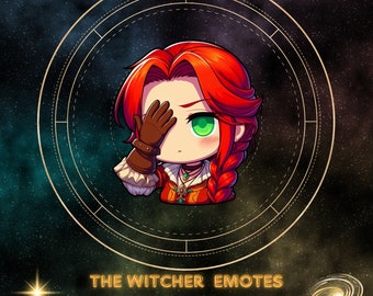 The Witcher Triss Crying, Cry, Sad. EMOTE, EMOTES for Twitch, Discord ...