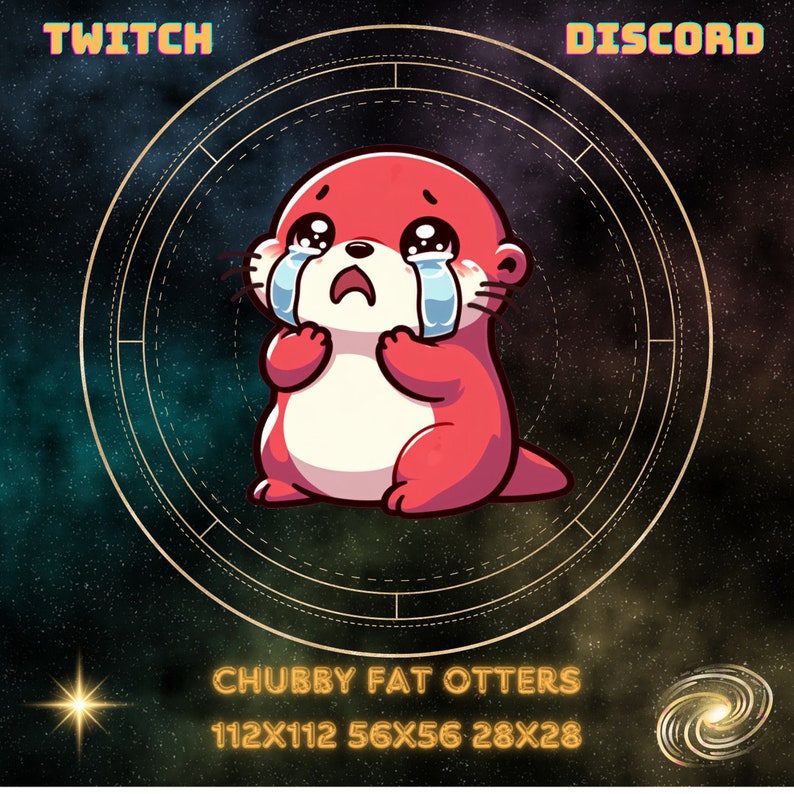 Chubby Red Otter Cry, UWU. Emote, Animal, Twitch, Discord, Youtube ...