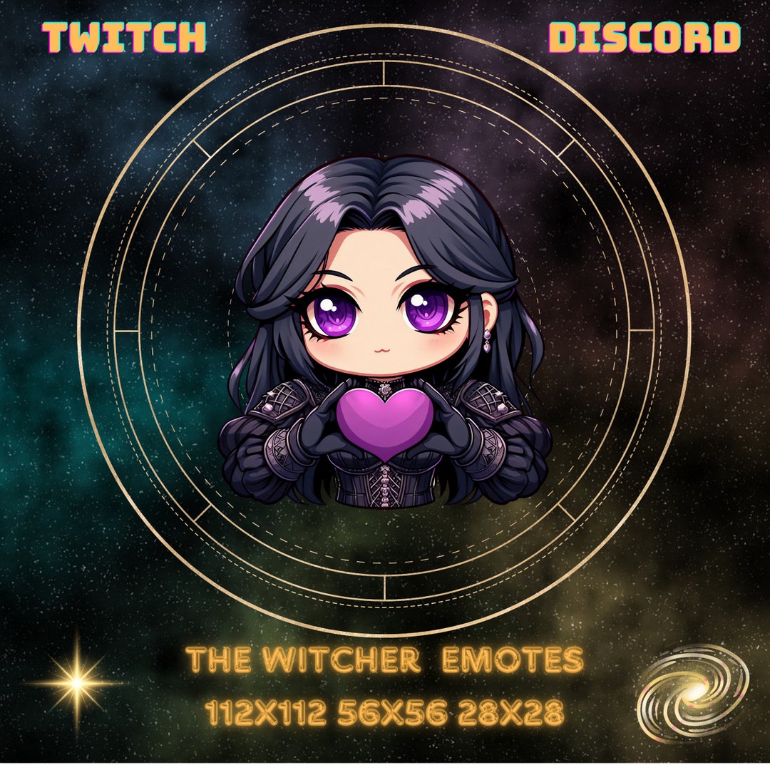 The Witcher Yennefer Holding a Heart, Love, Loving. EMOTE, EMOTES for ...