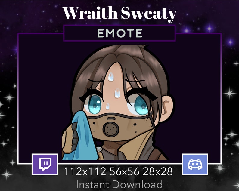 Apex Legends Emote Wraith Airship Assassin Sweaty, Tryhard. Twitch ...