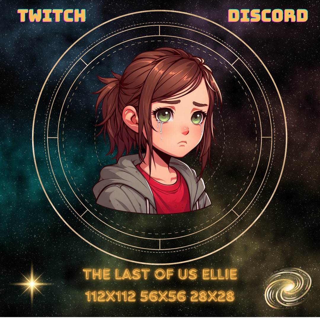 The Last of Us Cry, Sad, Mad. EMOTE, Twitch, Discord, Youtube, Stream ...