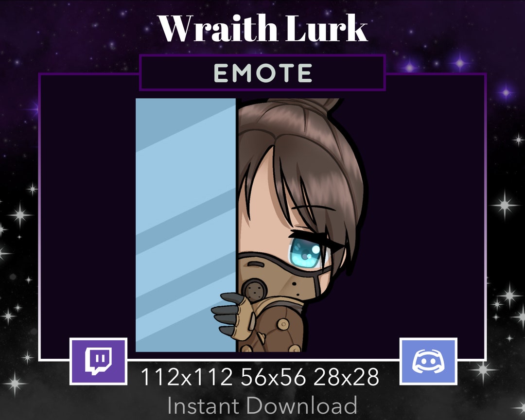 Apex Legends Emote Wraith Airship Assassin Lurk, Hiding. Twitch ...