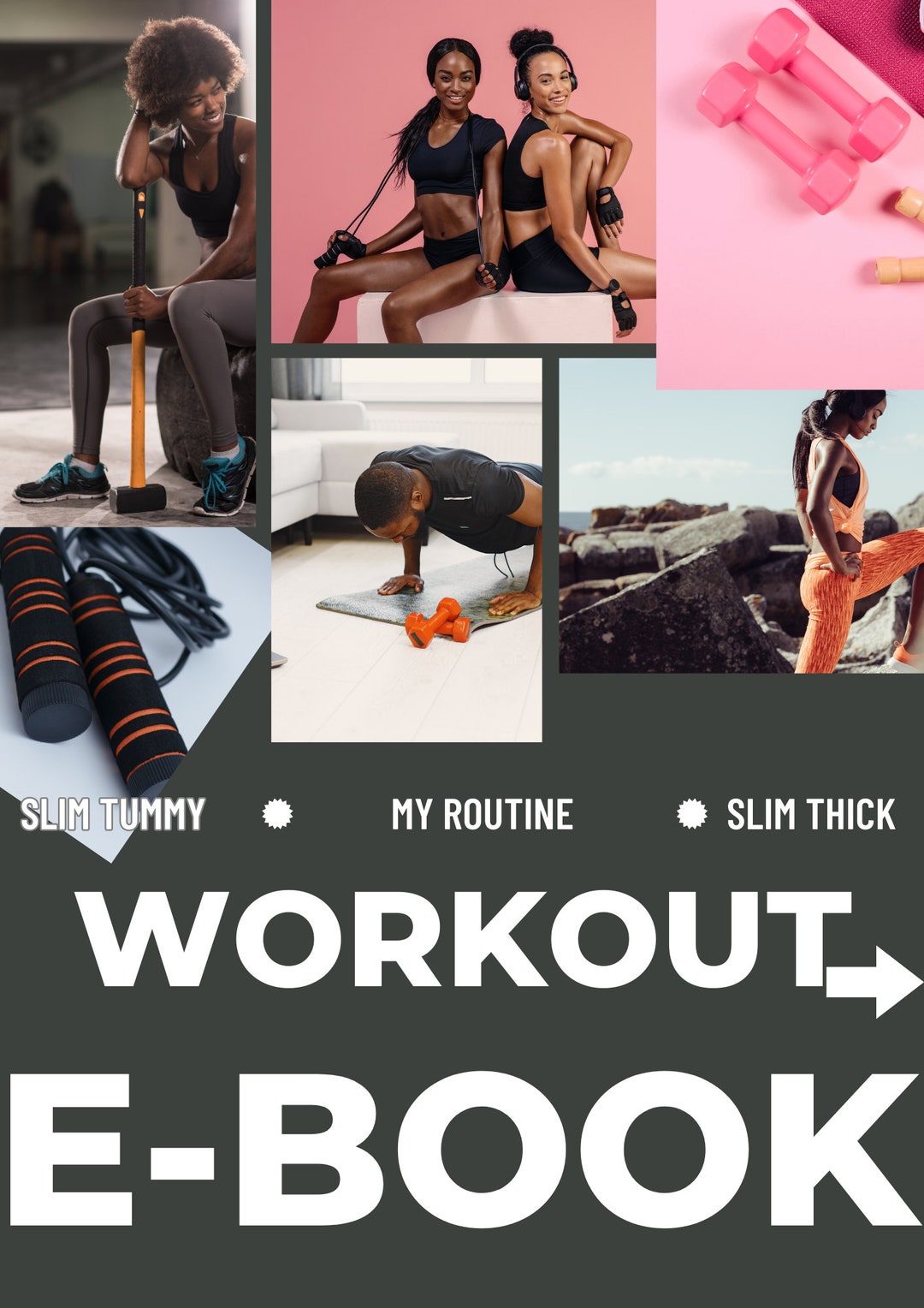 Slim Thick E-book Etsy Digital Product Fitness Ebook Template Fitness ...