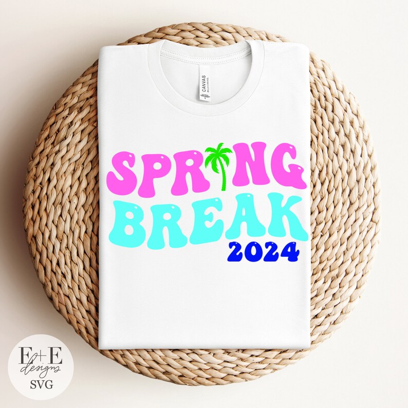 Spring Break 2024 - Spring Break - Retro Style - SVG PNG Cutting ...