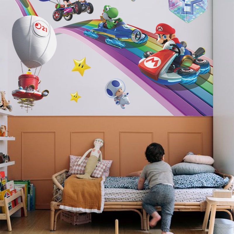 Wall Decal Rainbow Road - Etsy